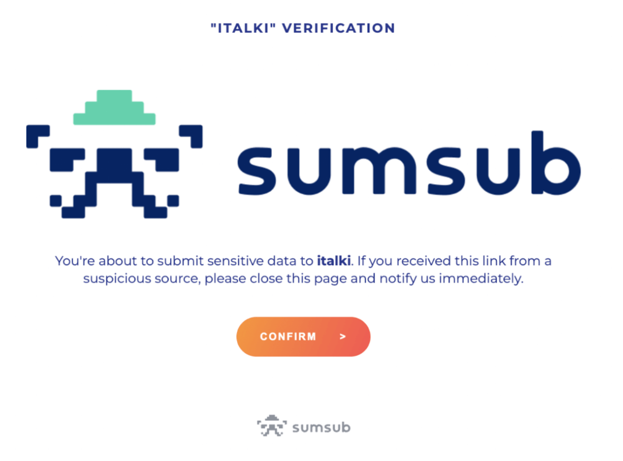 italki | Sumsub