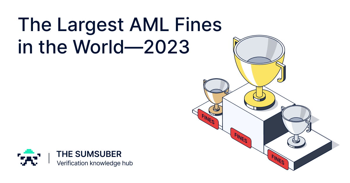 The Largest AML Fines in the World—2023 Update | The Sumsuber