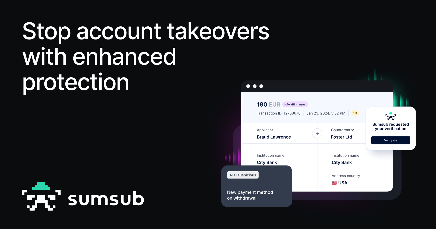 Account Takeover Fraud Prevention Solution | Sumsub