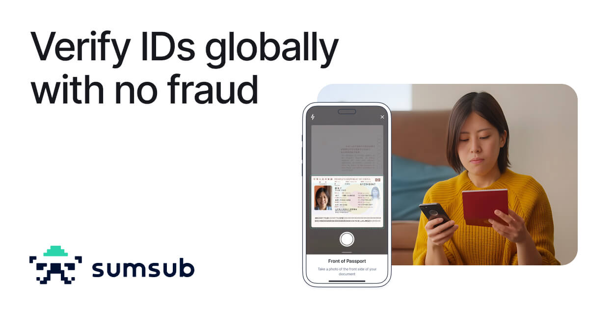 ID Verification Service - Online ID verification software | Sumsub