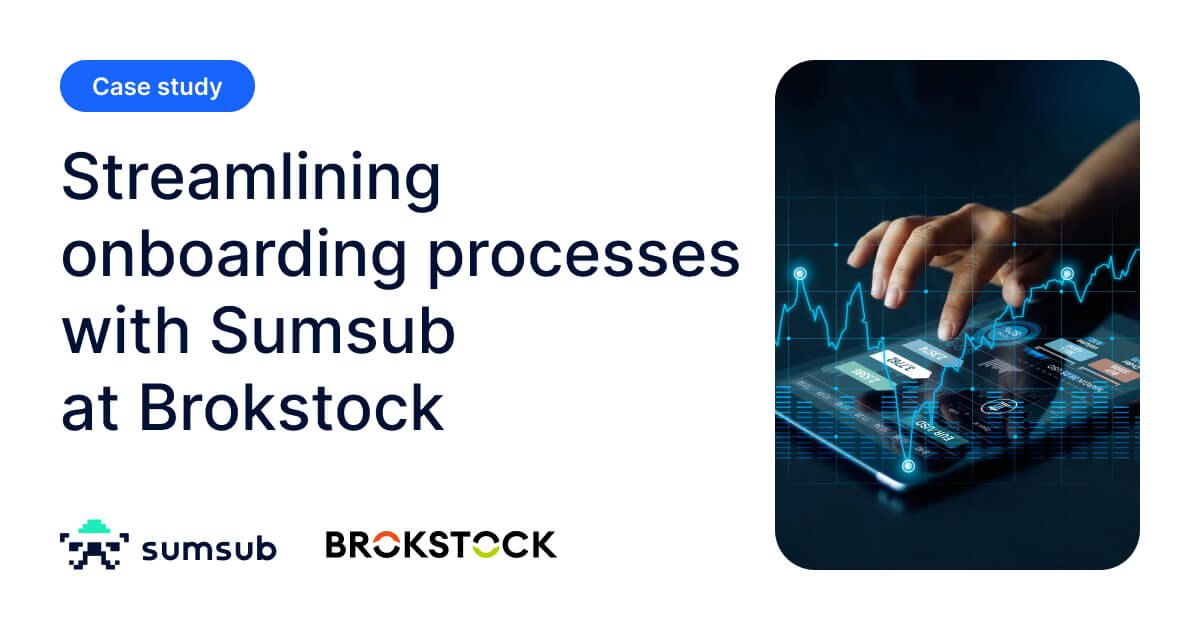 Brokstock | Sumsub