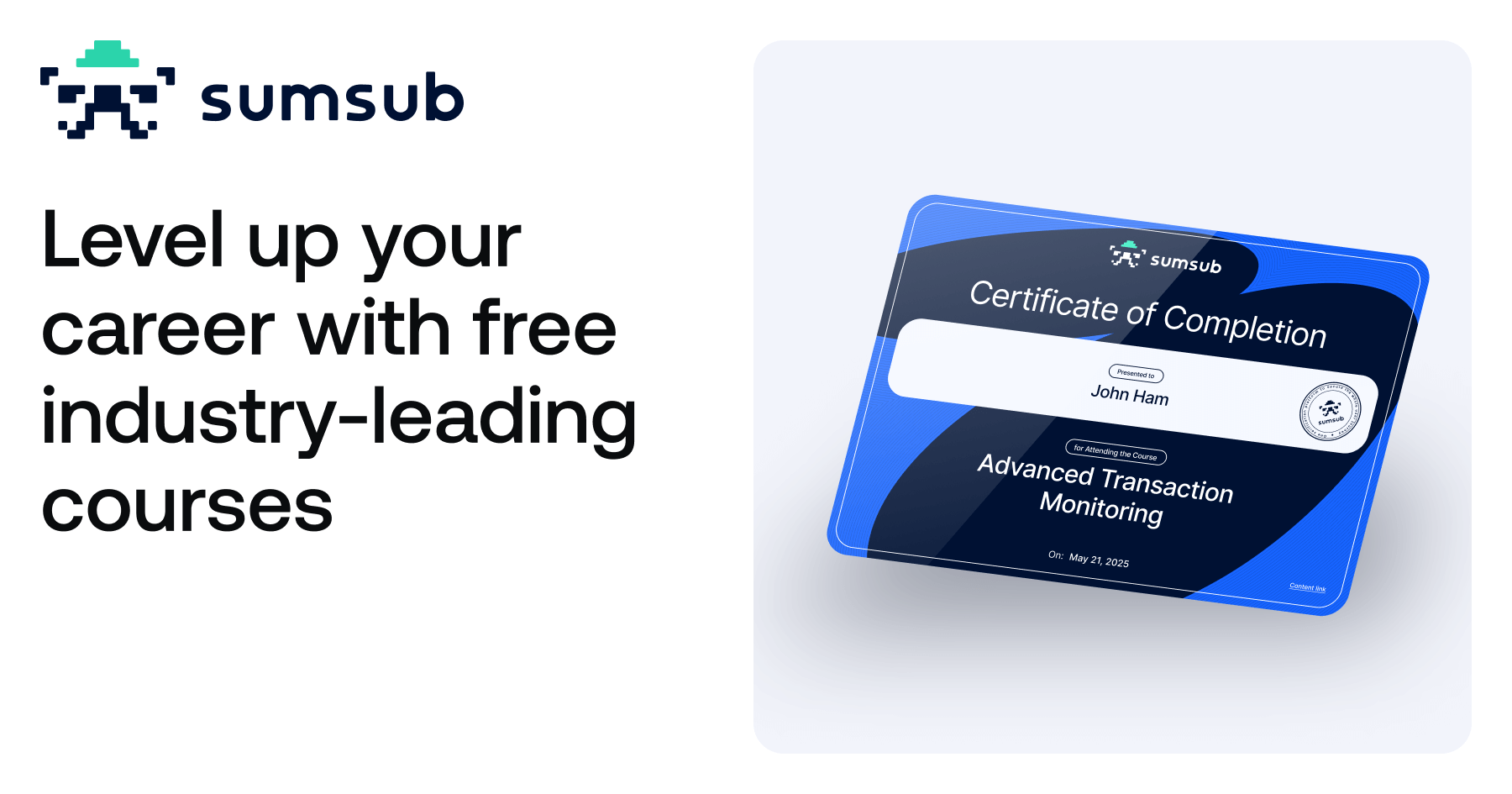 Sumsub Academy – Free Industry-Leading Courses on Compliance, Fraud ...