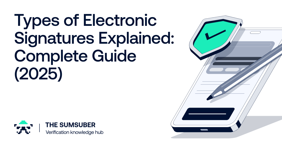 Types of Electronic Signatures Explained: Complete Guide 2025 | The ...