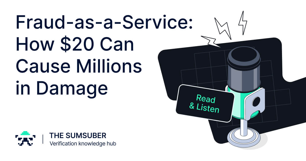 Fraud-as-a-Service: "What The Fraud?" Podcast The Sumsuber