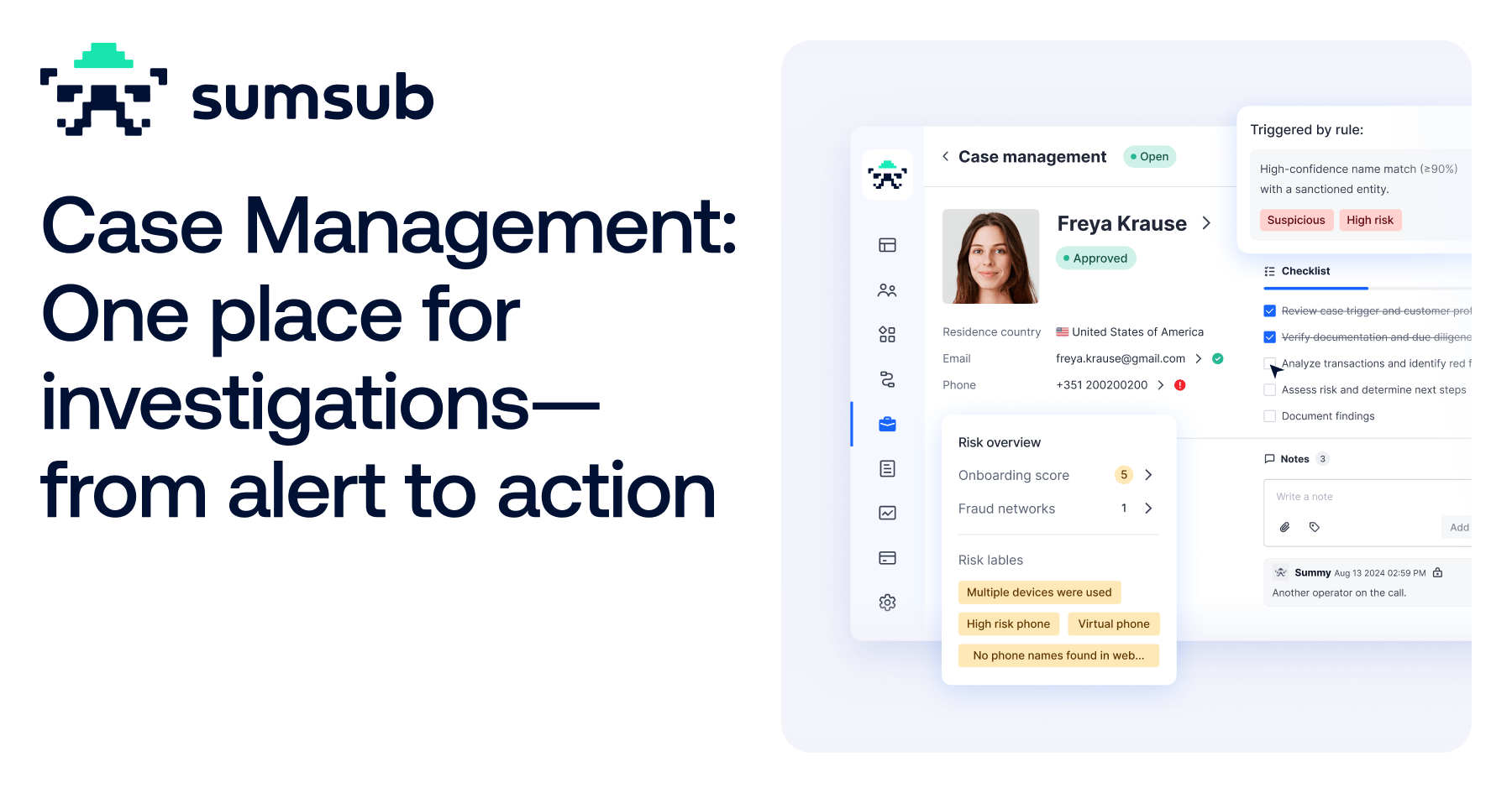 Best AML & Fraud Case Management Software [G2 2025] | Sumsub