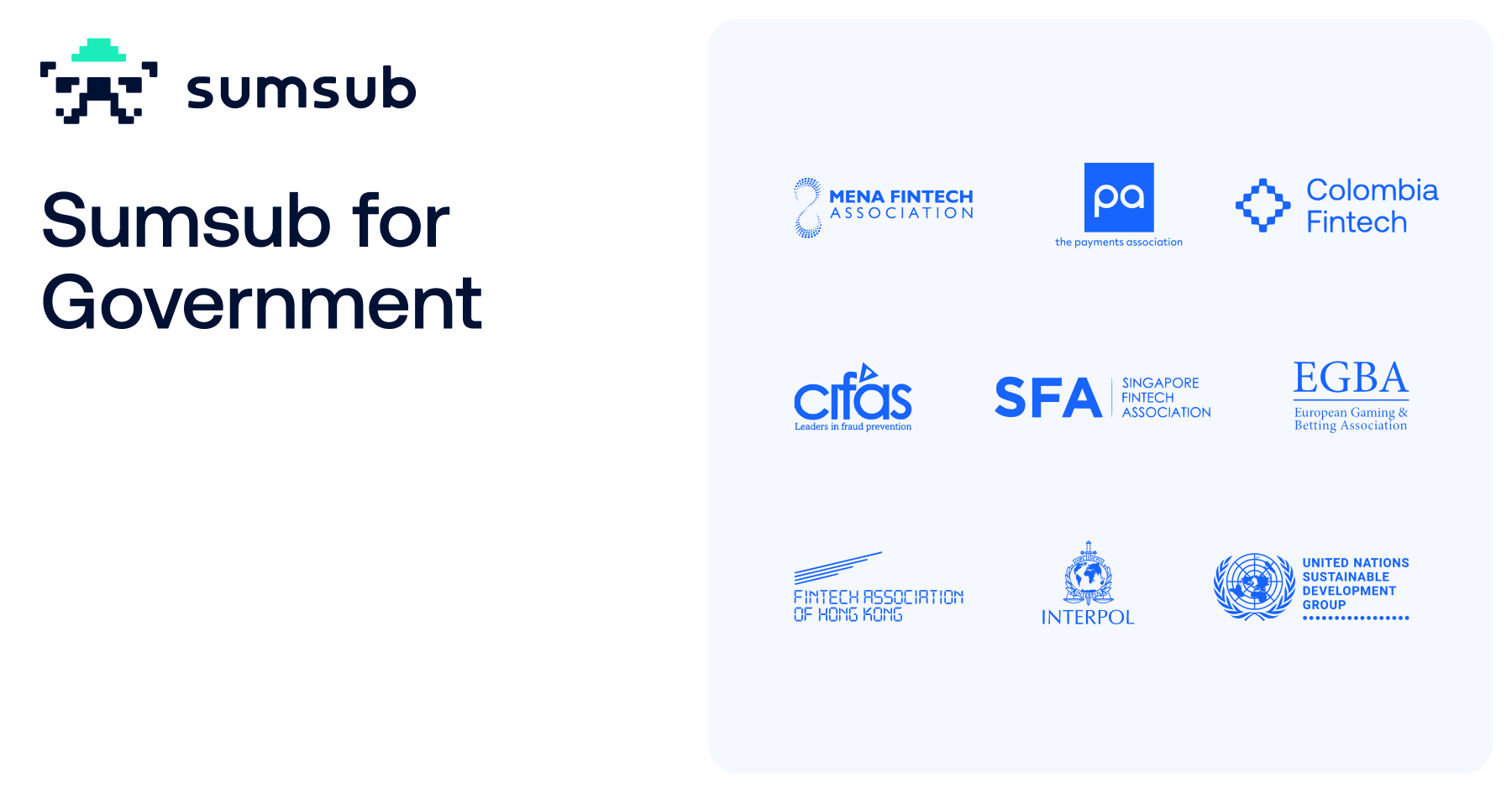 Sumsub Government Relations - Digital Trust and Inclusion